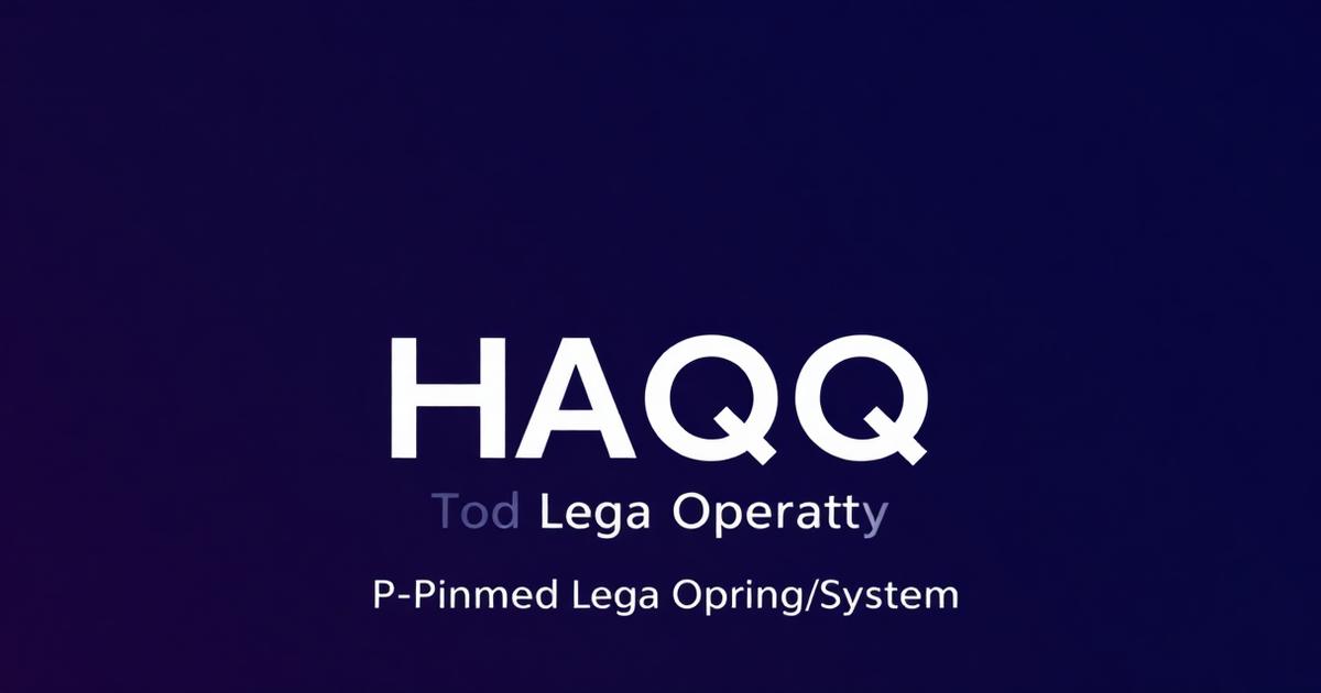 HAQQ - Legal AI Chat & eFirm for Law Firms